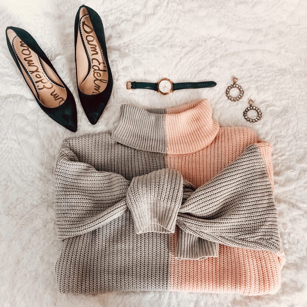 Sweater Weather - Color Blocking for Spring - Styled by Megan